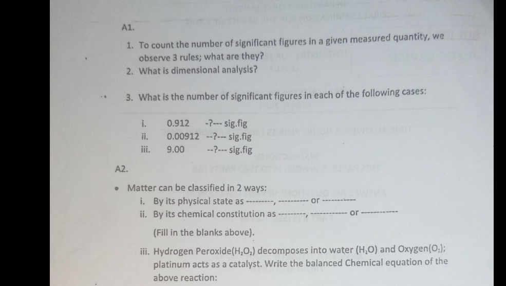 A1. 1. To count the number of significant | StudyX