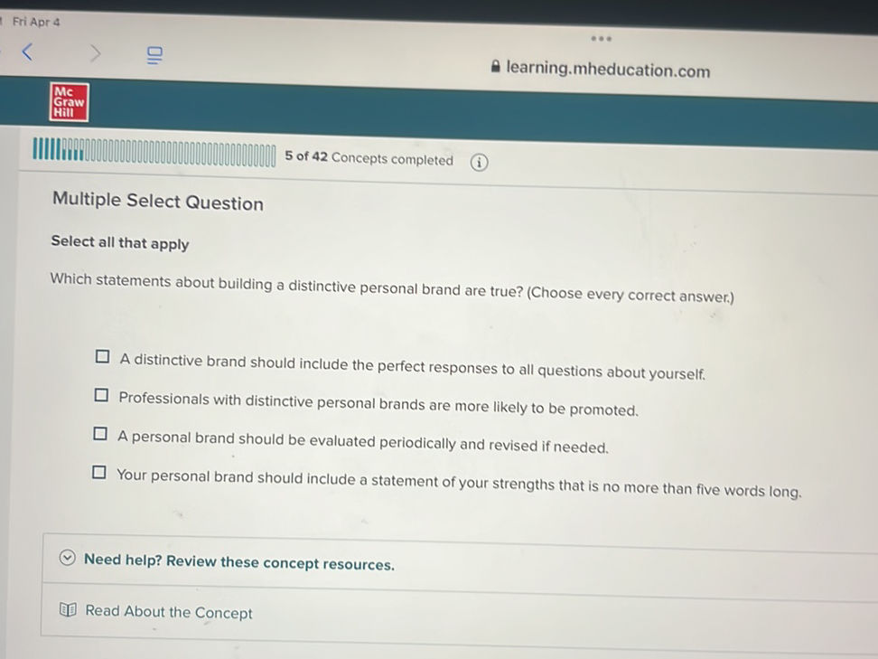Multiple Select Question Select all that | StudyX