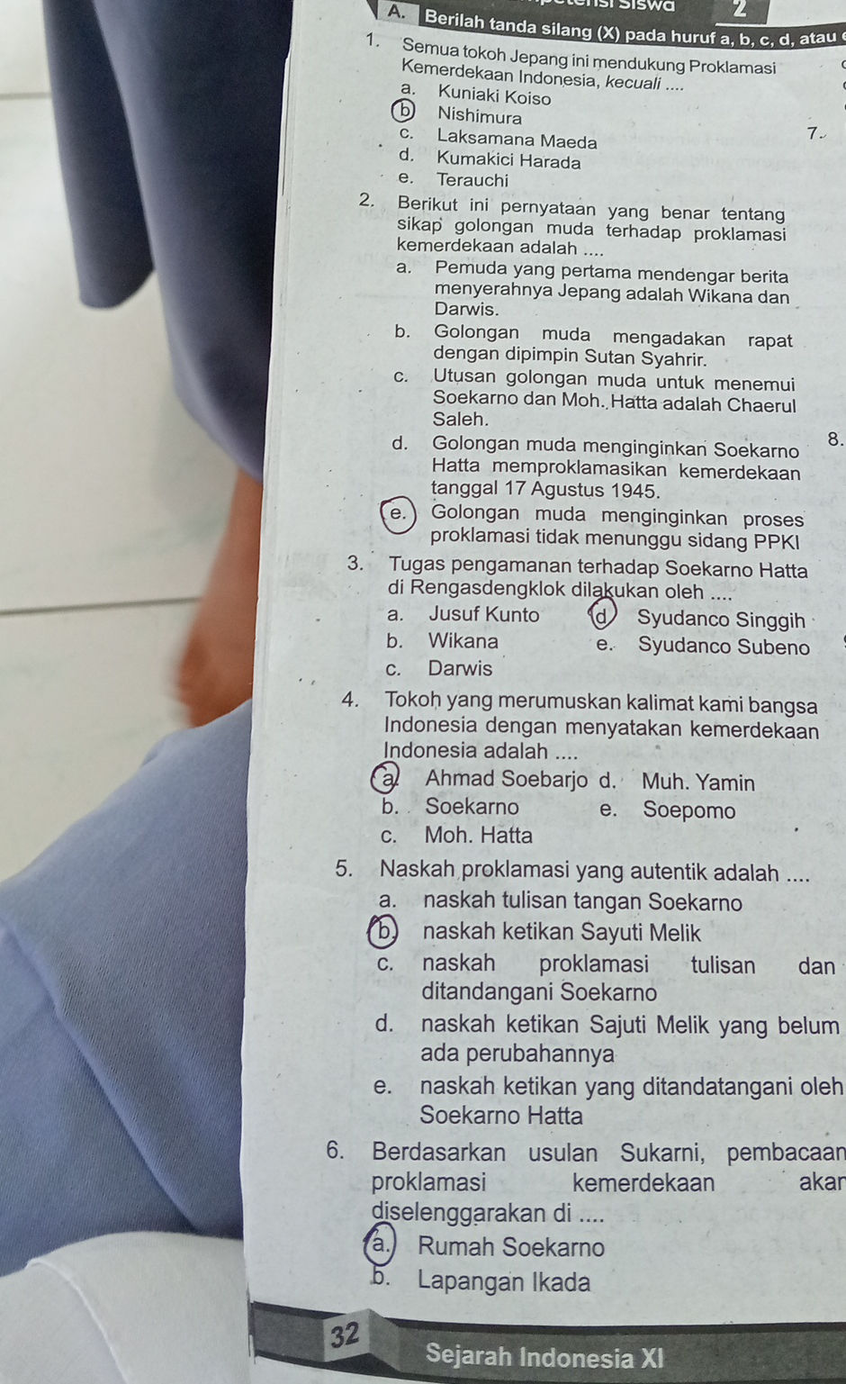 1. Semua tokoh Jepang ini mendukung | StudyX