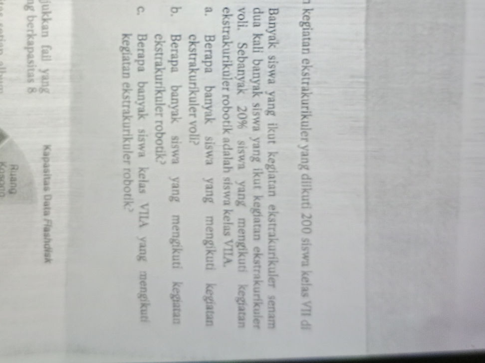 Banyak siswa yang ikut kegiatan | StudyX