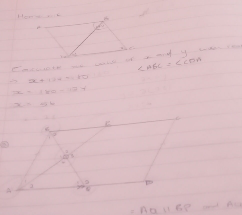 Calculate the value of x and y when real | StudyX