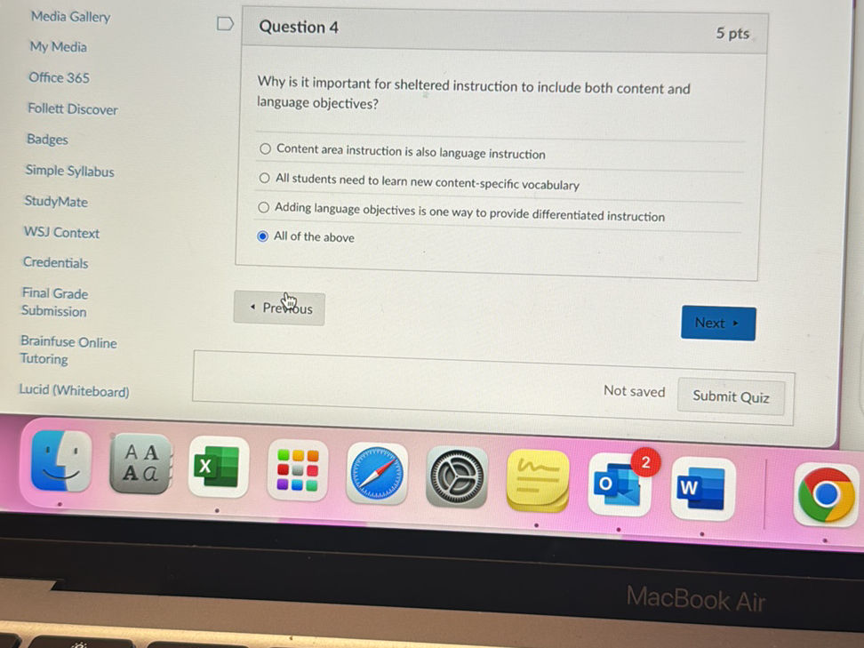 Why is it important for sheltered | StudyX