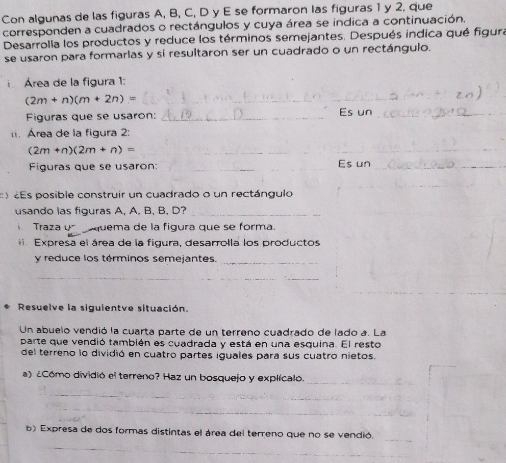 Con algunas de las figuras $ {A}, {B}, | StudyX