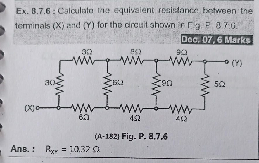 Ex. 8.7.6: Calculate the equivalent | StudyX