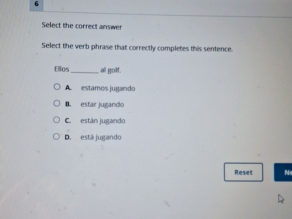 Select the verb phrase that correctly | StudyX