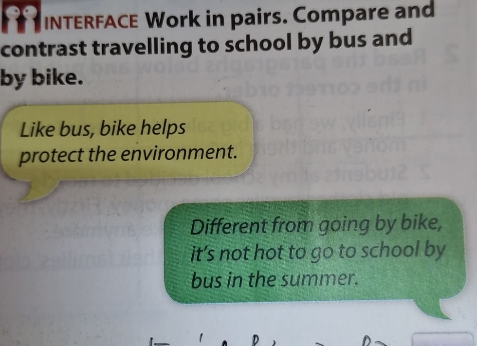 Work in pairs. Compare and contrast | StudyX