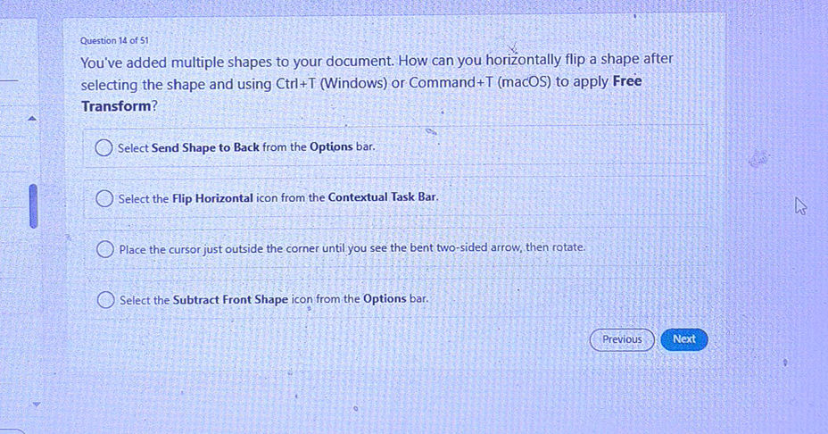 You've added multiple shapes to your | StudyX