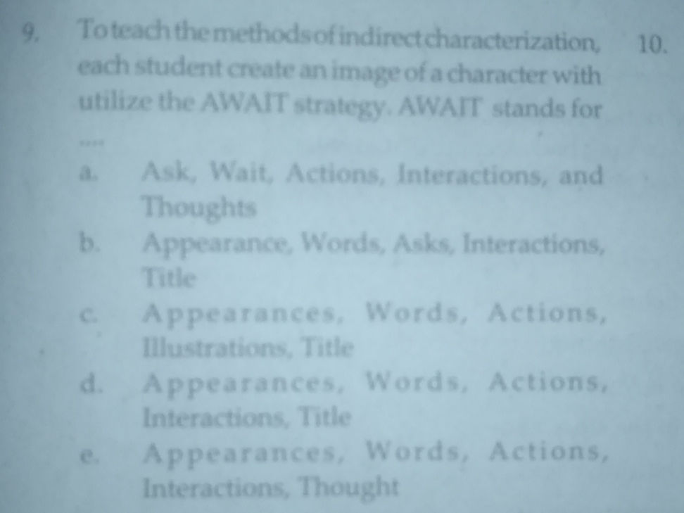 To teach the methods of indirect | StudyX