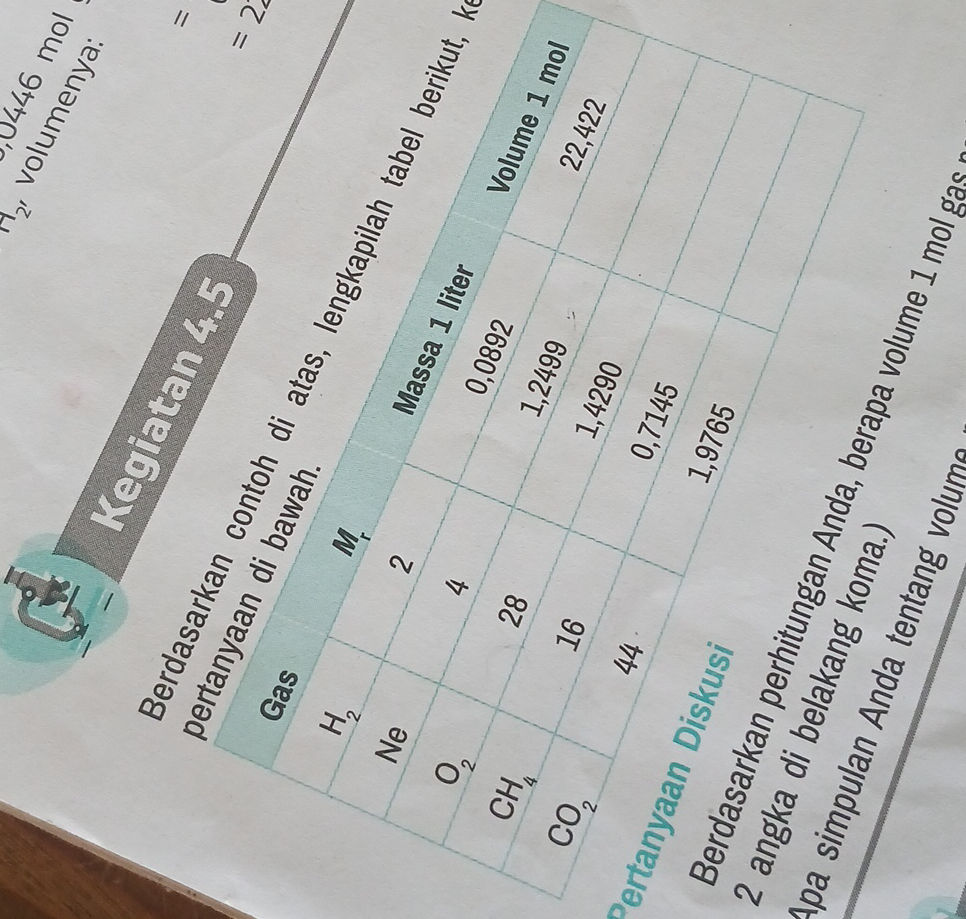 Berdasarkan contoh di atas, lengkapilah | StudyX