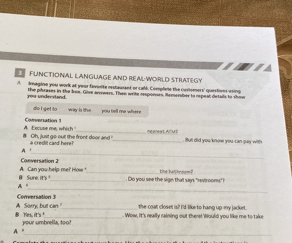 3 FUNCTIONAL LANGUAGE AND REAL-WORLD | StudyX