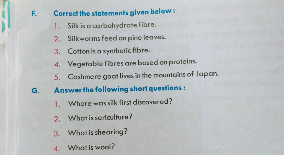 F. Correct the statements given below: 1. | StudyX