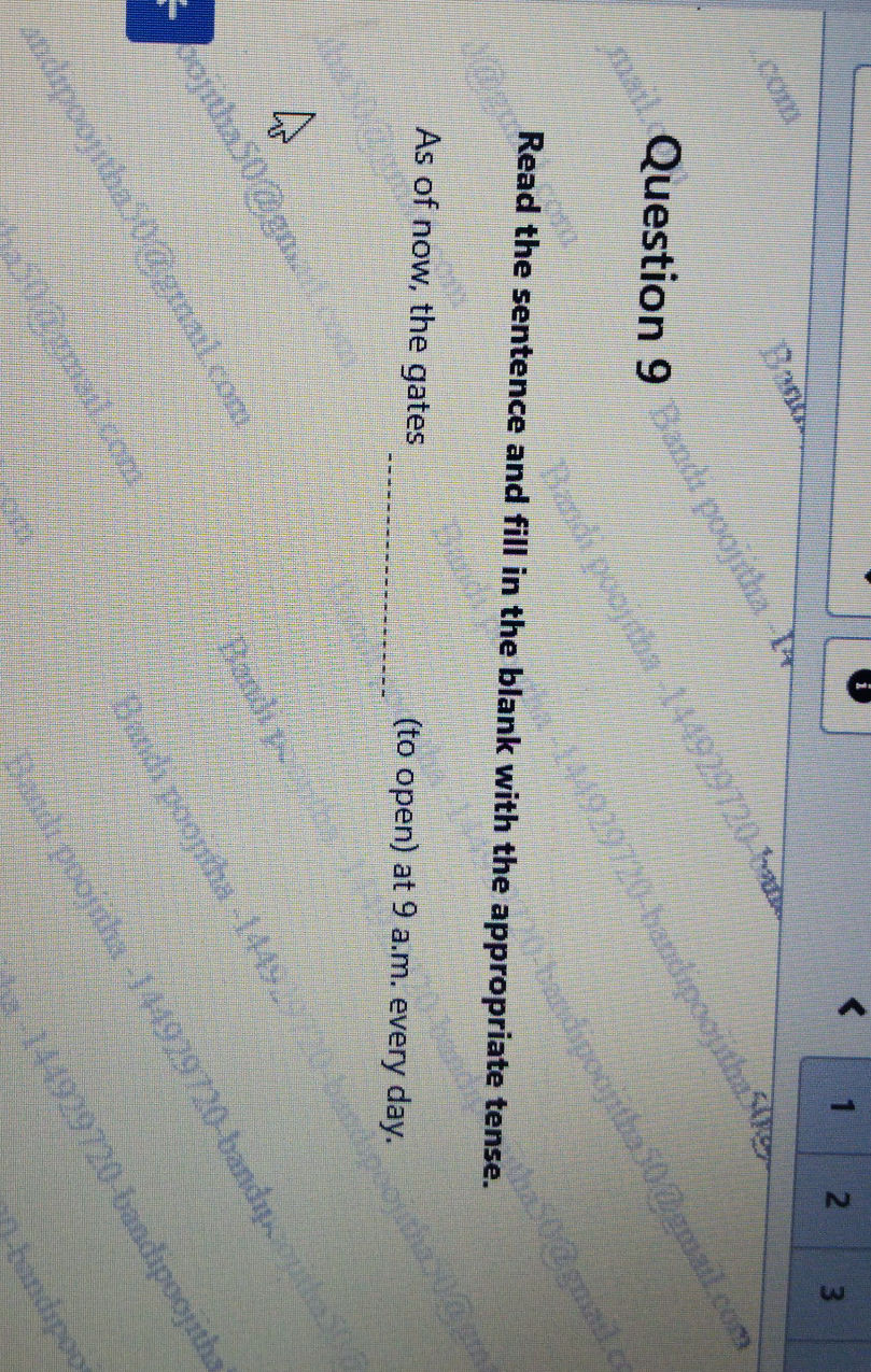 Read the sentence and fill in the blank with | StudyX