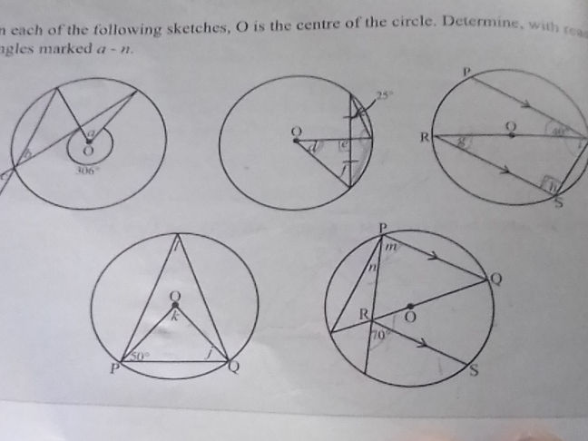 In each of the following sketches, O is the | StudyX