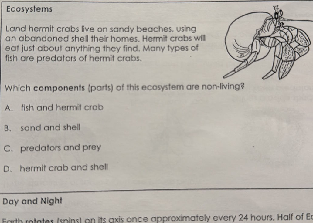 Which components (parts) of this ecosystem | StudyX