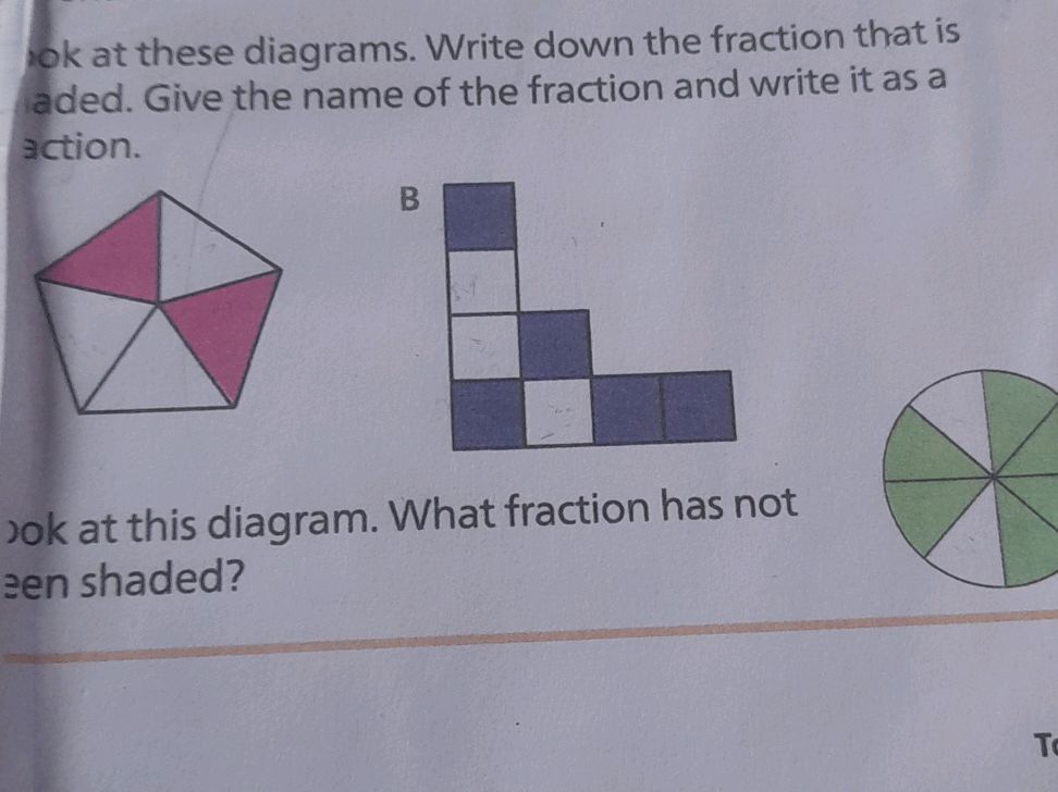 Look at these diagrams. Write down the | StudyX