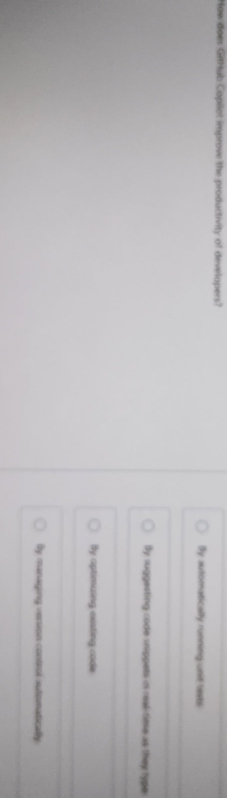 How does GitHub Copilot improve the | StudyX