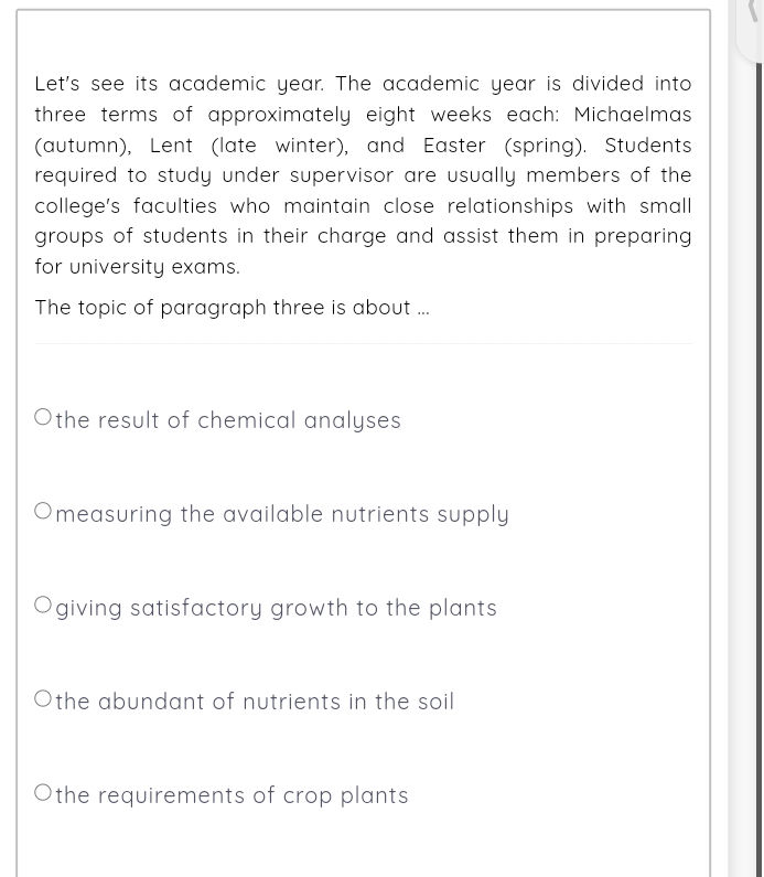 Let's see its academic year. The academic | StudyX