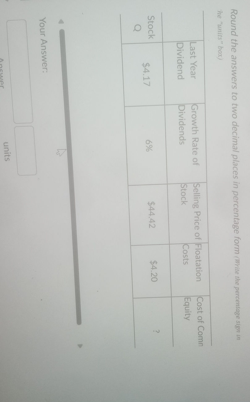 Round the answers to two decimal places in | StudyX