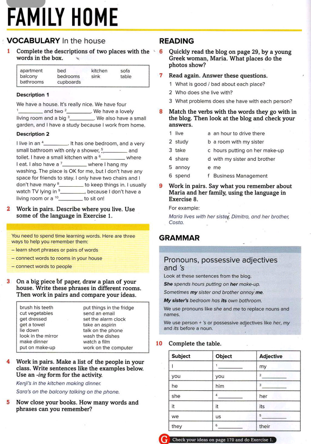 1 Complete the descriptions of two places | StudyX