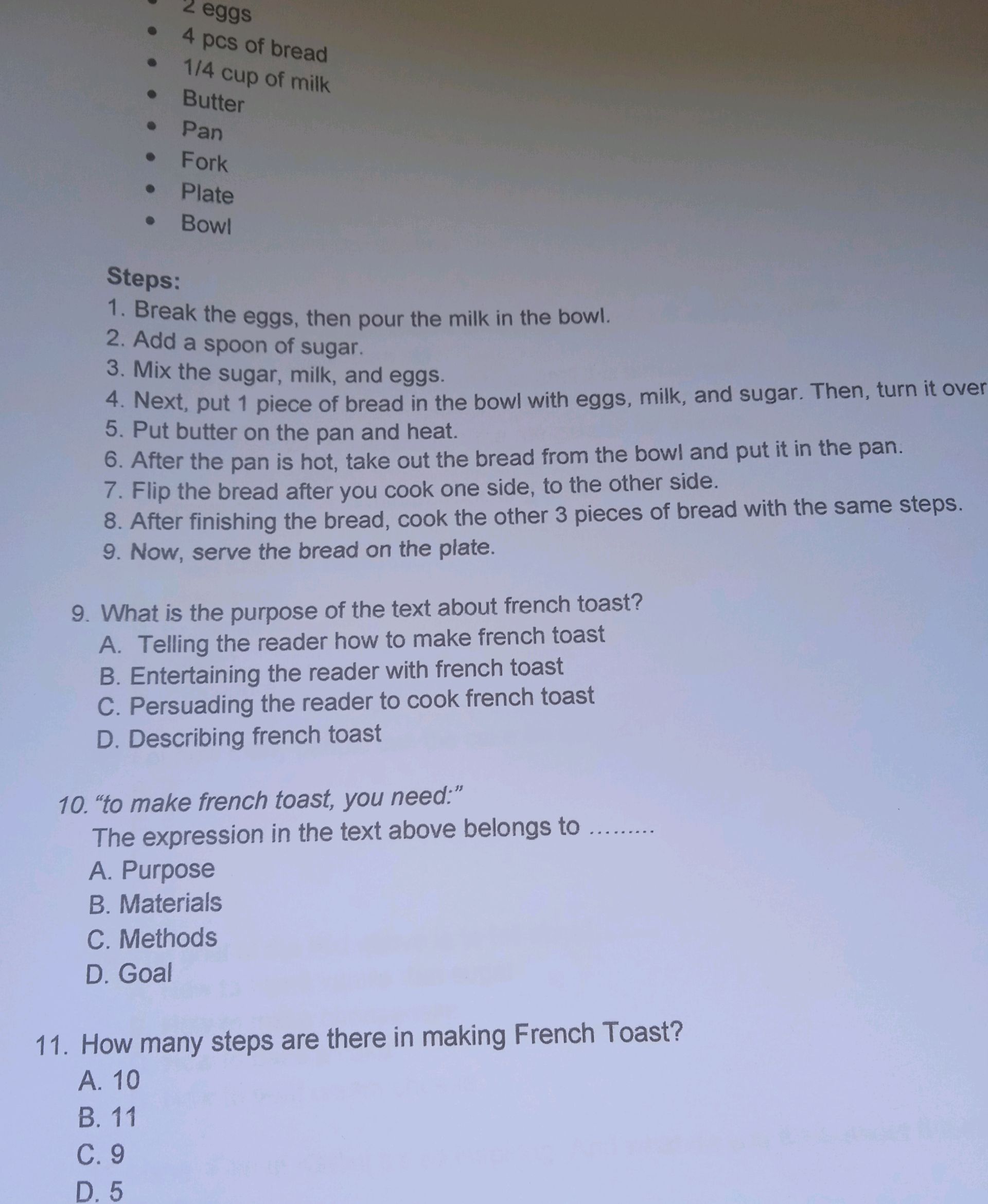 9. What is the purpose of the text about | StudyX