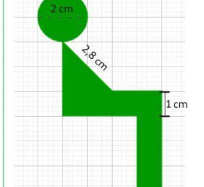 The image shows a composite shape made up of | StudyX