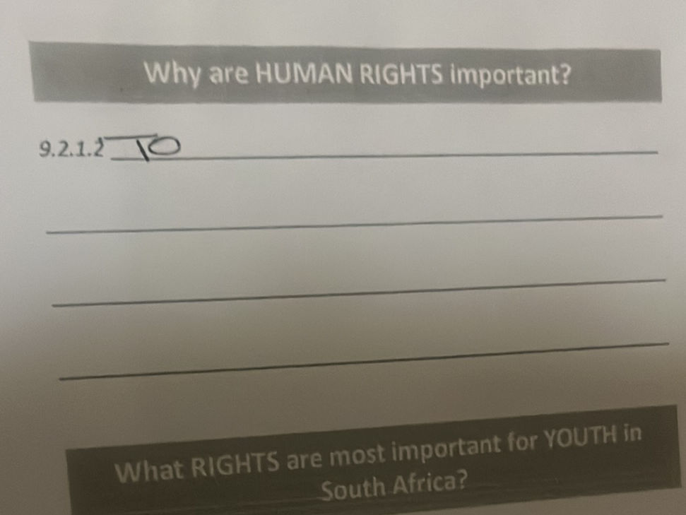 Why are HUMAN RIGHTS important? What RIGHTS | StudyX