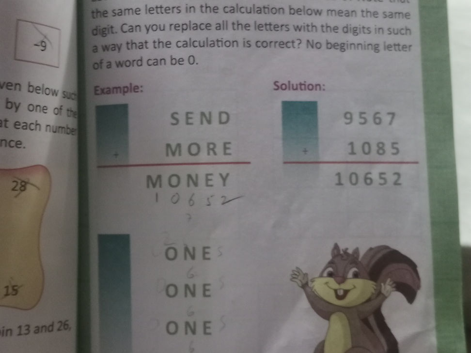 Can you replace all the letters with the | StudyX