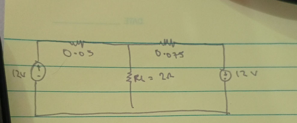 The image shows a circuit diagram with two | StudyX