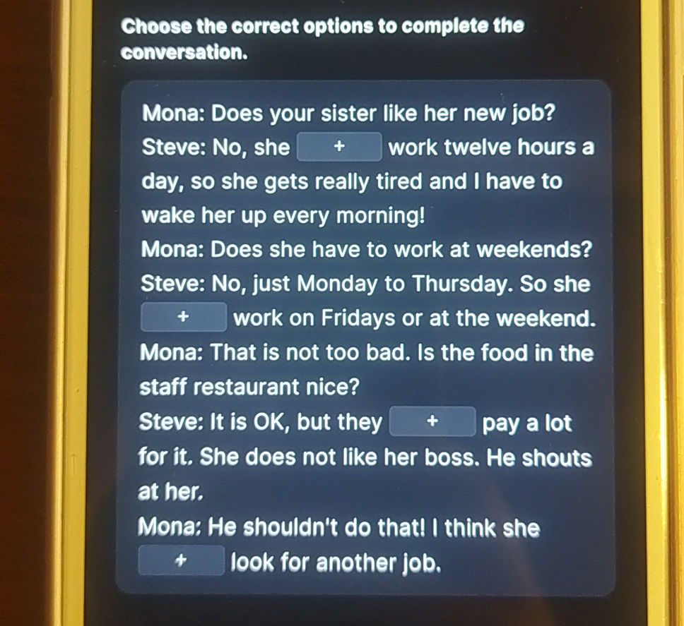 Choose the correct options to complete the | StudyX