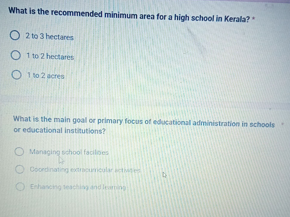 What is the recommended minimum area for a | StudyX