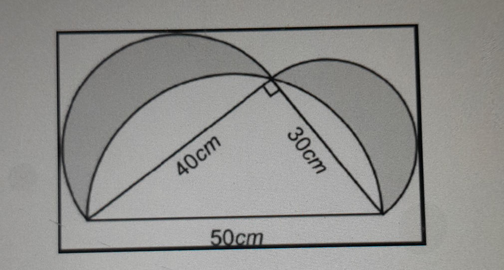The image shows a rectangle with two | StudyX