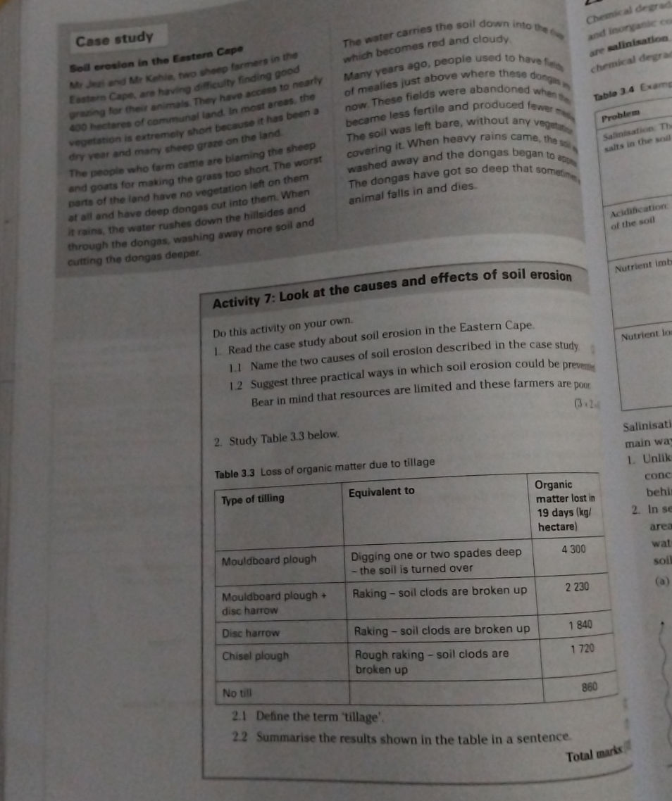 Activity 7: Look at the causes and effects | StudyX