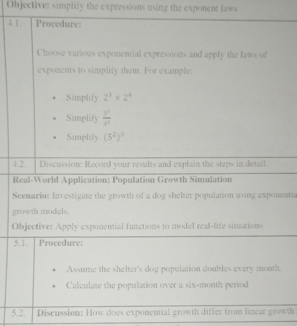 Simplify the following expressions using the | StudyX