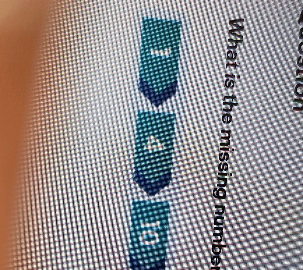 Find the missing number in the sequence 1, | StudyX