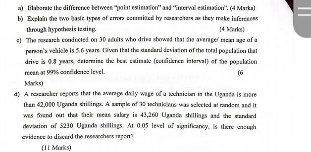 a) Elaborate the difference between "point | StudyX
