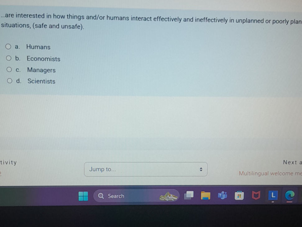 ...are interested in how things and/or | StudyX