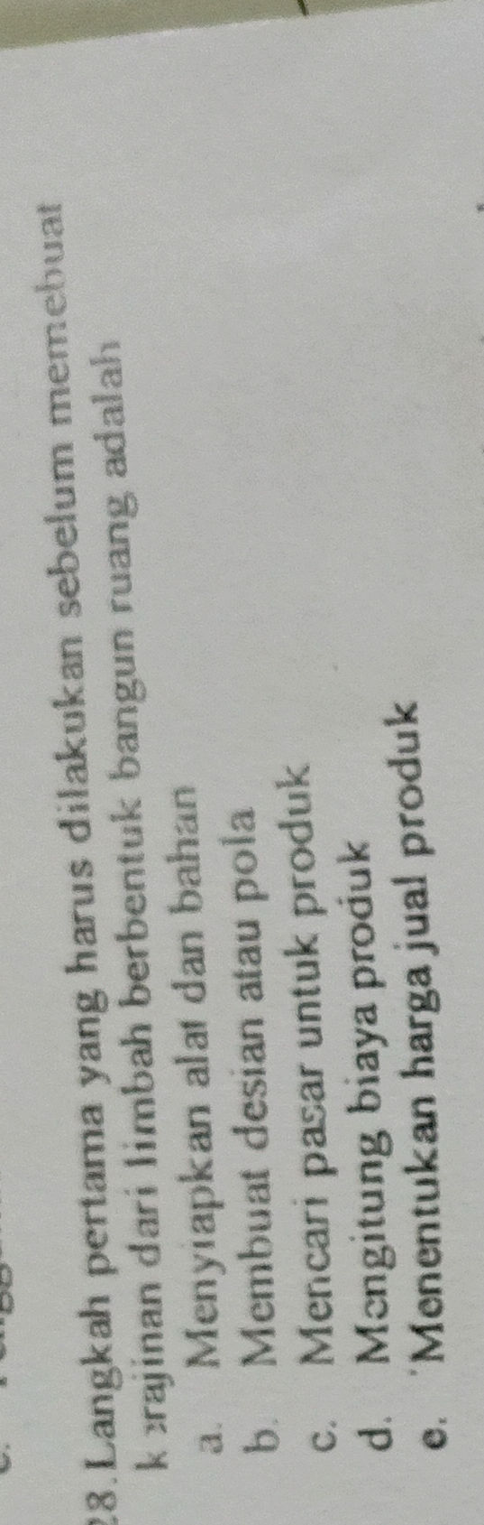 28. Langkah pertama yang harus dilakukan | StudyX