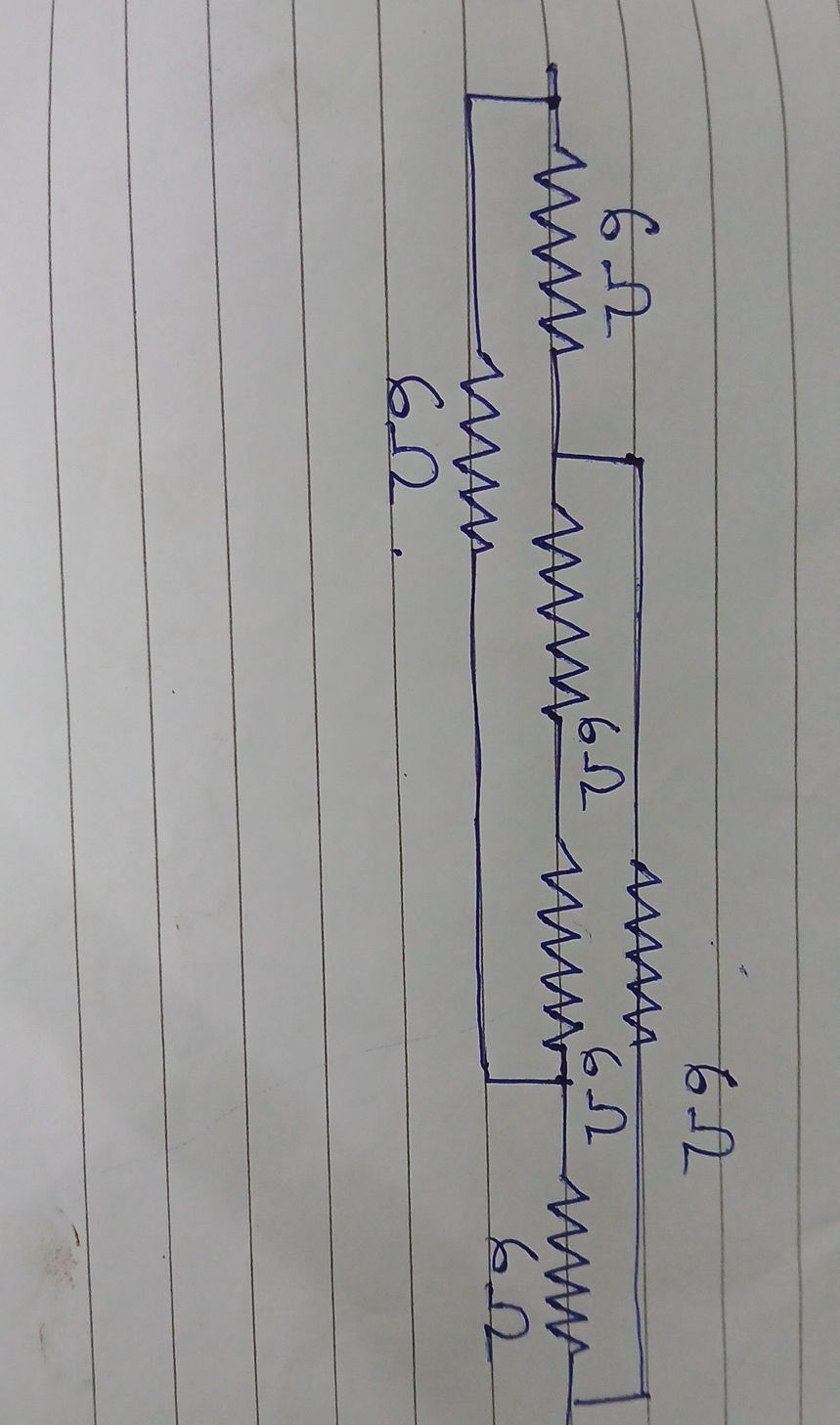 The image shows two parallel circuits, each | StudyX