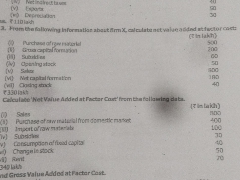 3. From the following information about firm | StudyX