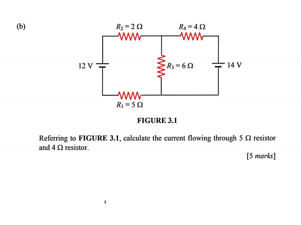 Referring to FIGURE 3.1, calculate the | StudyX
