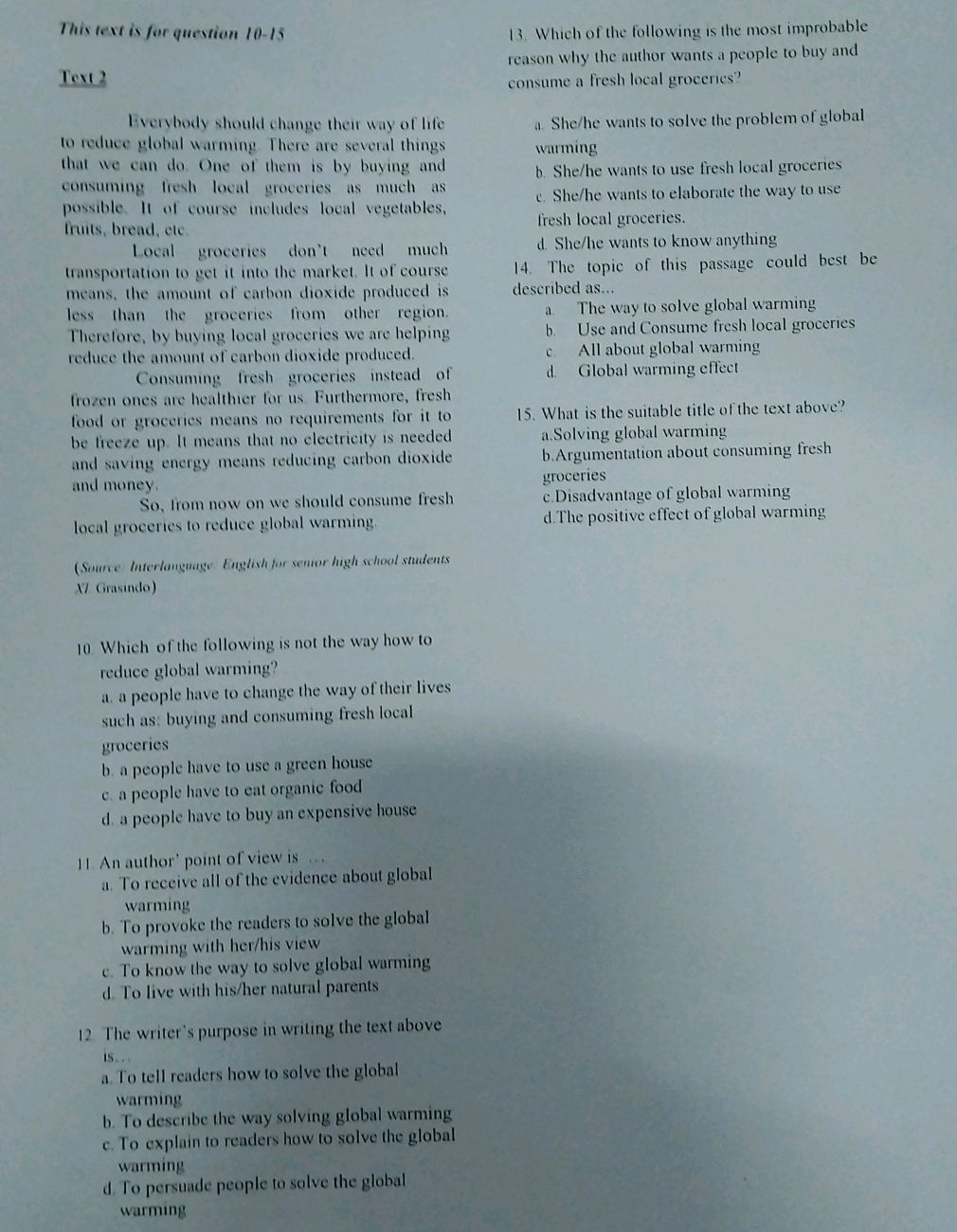 10. Which of the following is not the way | StudyX