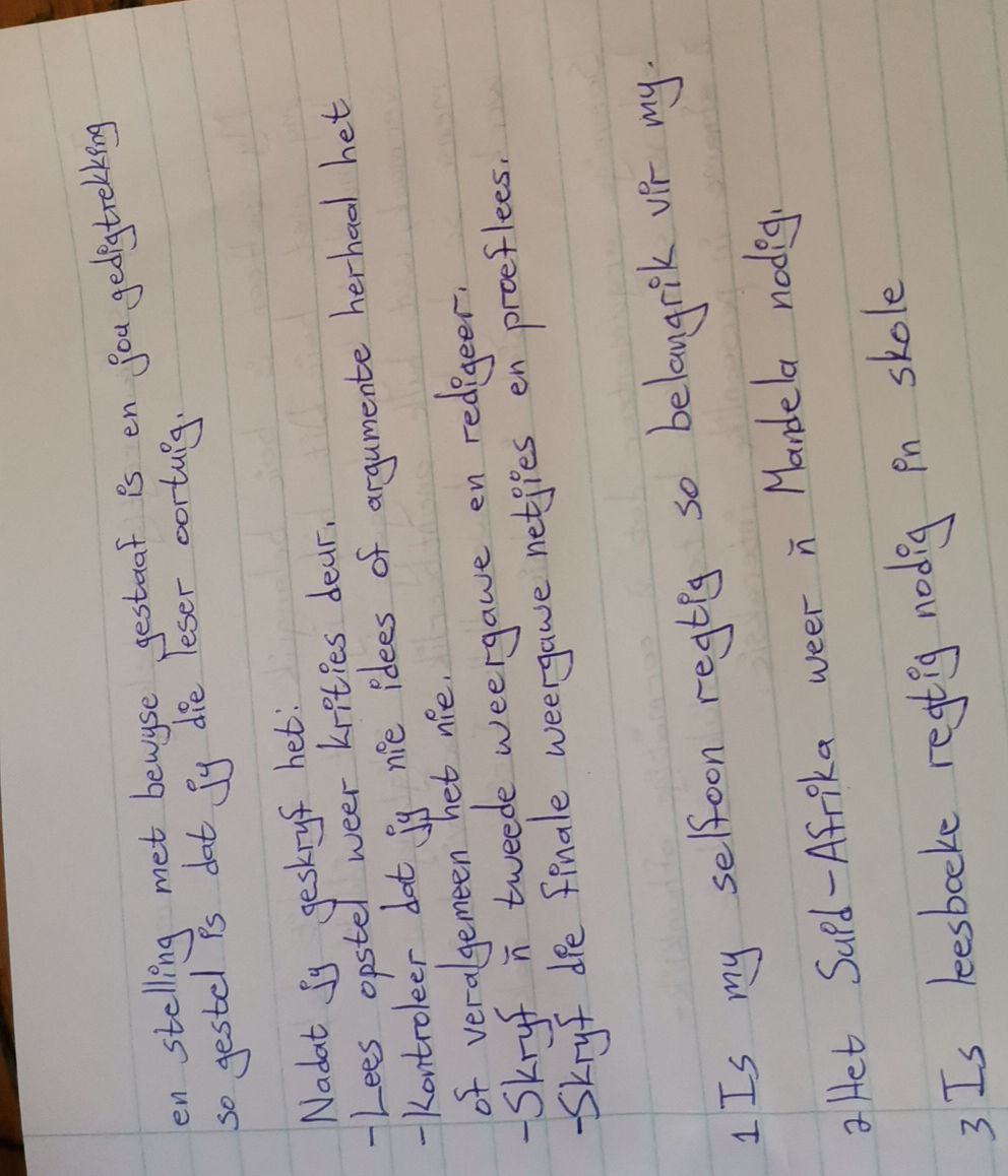 en stelling met bewyse gestaat is en jou | StudyX