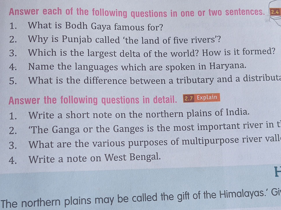 1. What is Bodh Gaya famous for? 2. Why is | StudyX