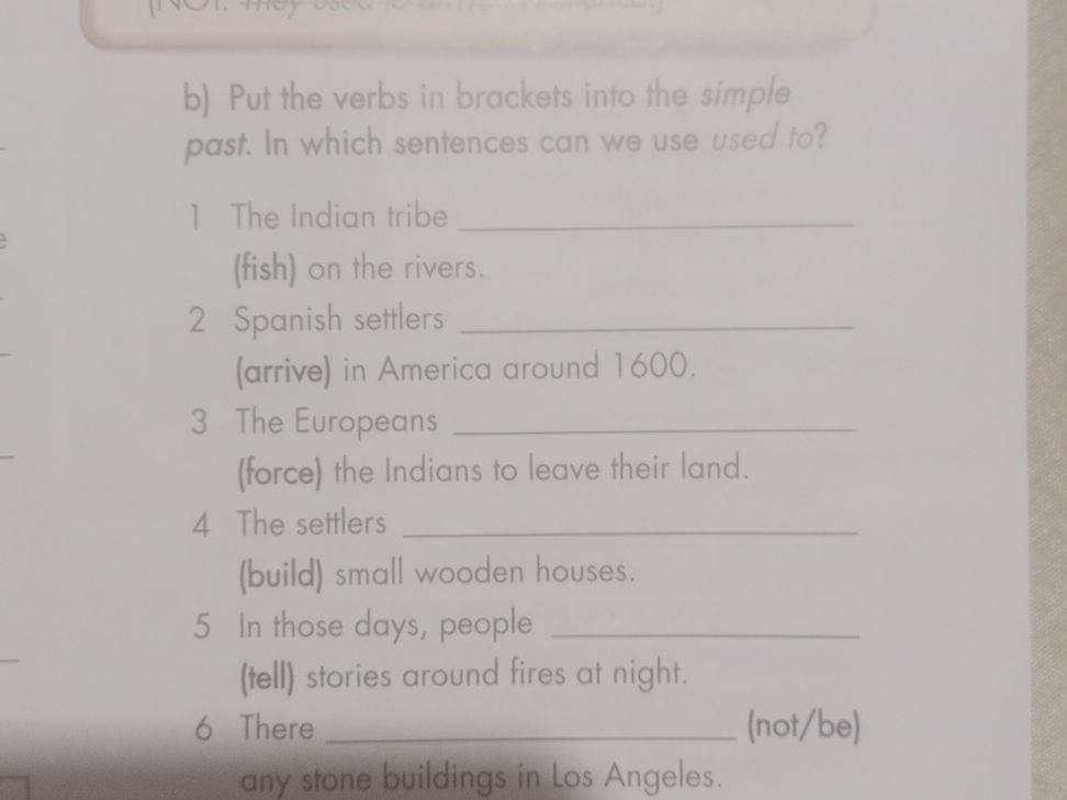 b) Put the verbs in brackets into the simple | StudyX