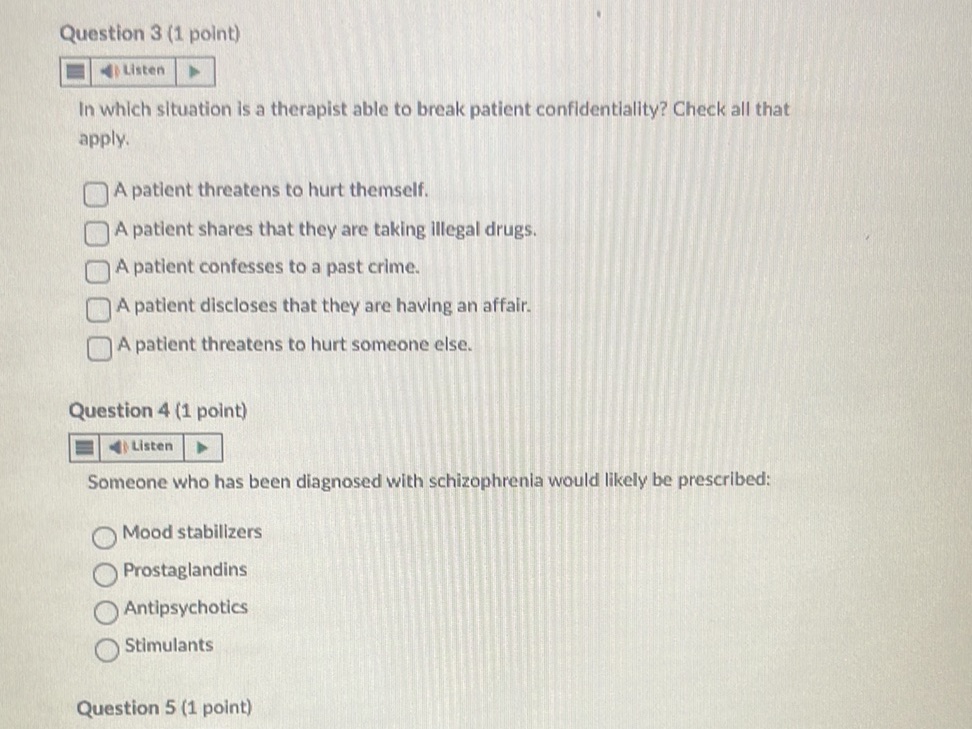 Question 3 (1 point) In which situation is | StudyX