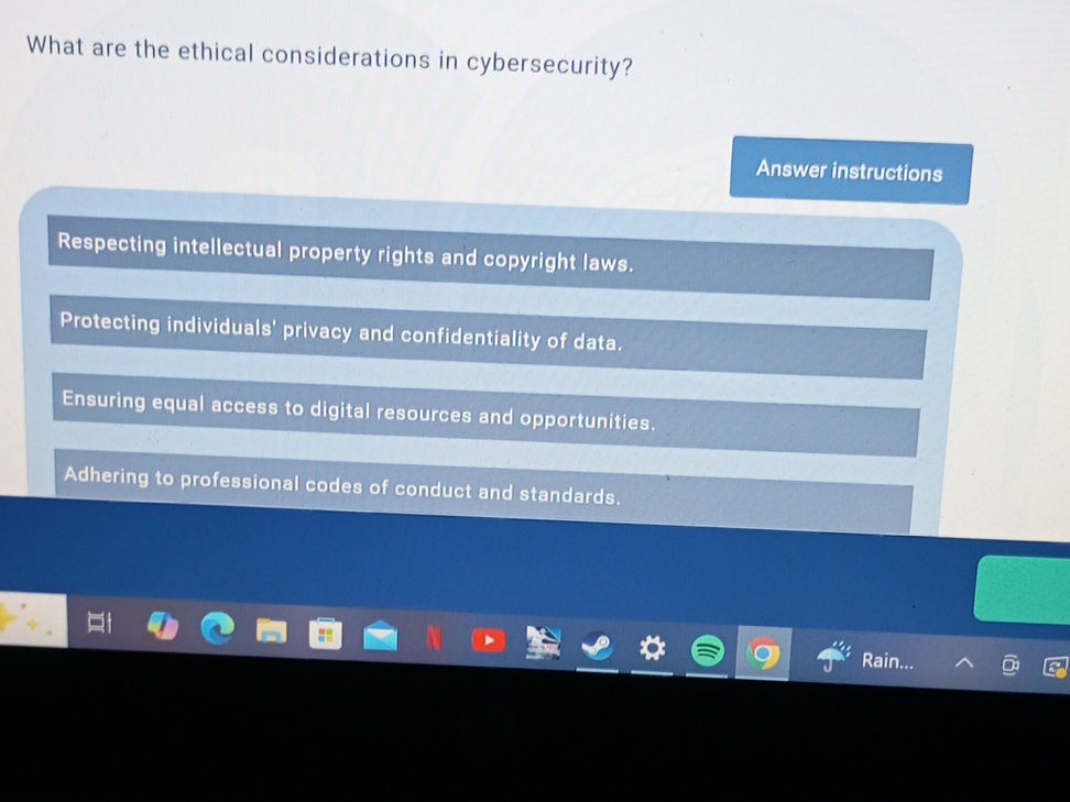 What are the ethical considerations in | StudyX