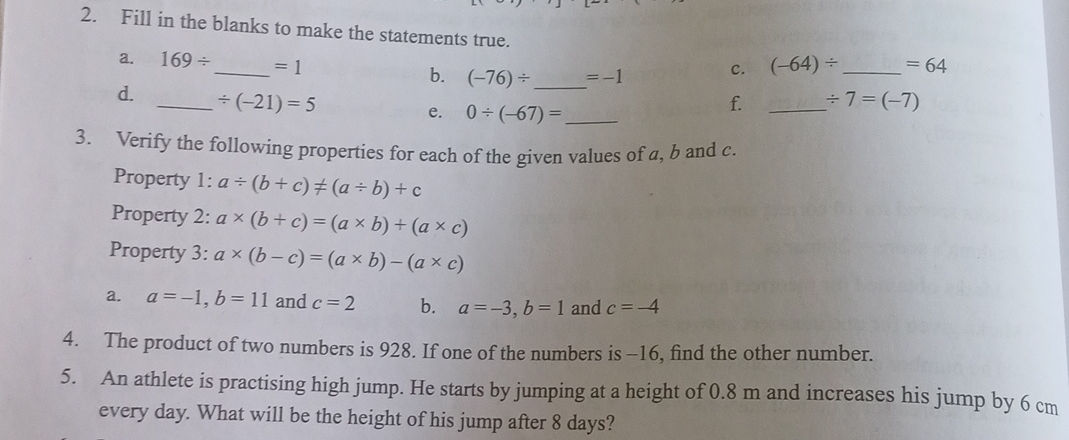 2. Fill in the blanks to make the statements | StudyX