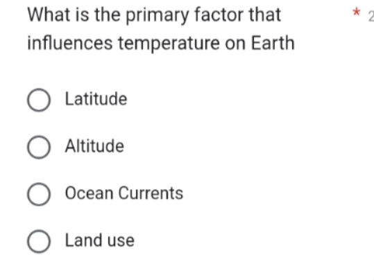 What is the primary factor that influences | StudyX