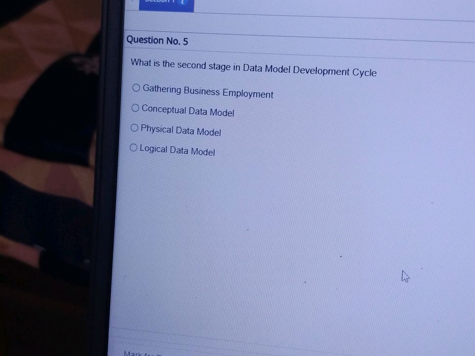 Question No. 5 What is the second stage in | StudyX