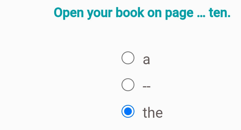 Open your book on page ... ten. a -- the | StudyX